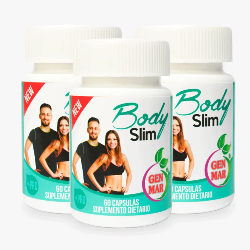 3 tarros de Body Slim Pastillas promo - Body Slim Pastillas